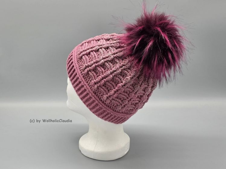 Häkelanleitung Mütze "Tautropfen" - alle Größen - myPatterns.de